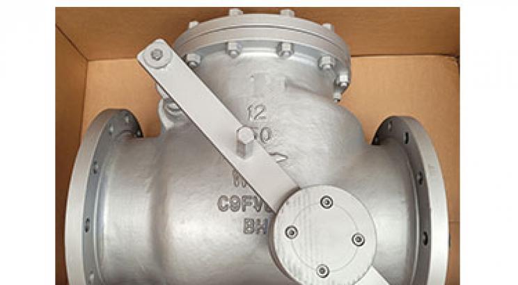 Clapet simple battant avec levier et contre poids | Gflow ...